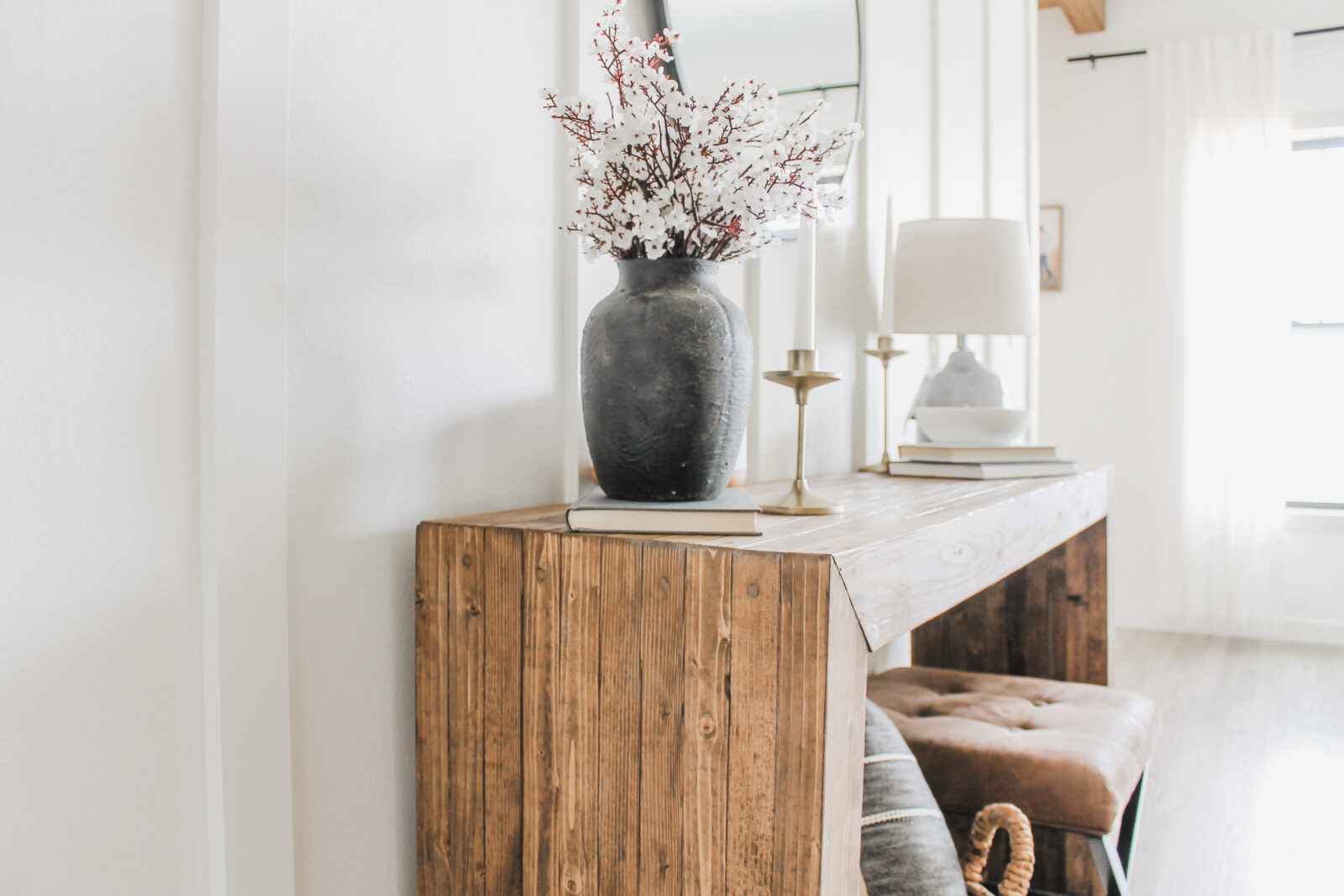 DIY Entry Table - Hill House Diaries