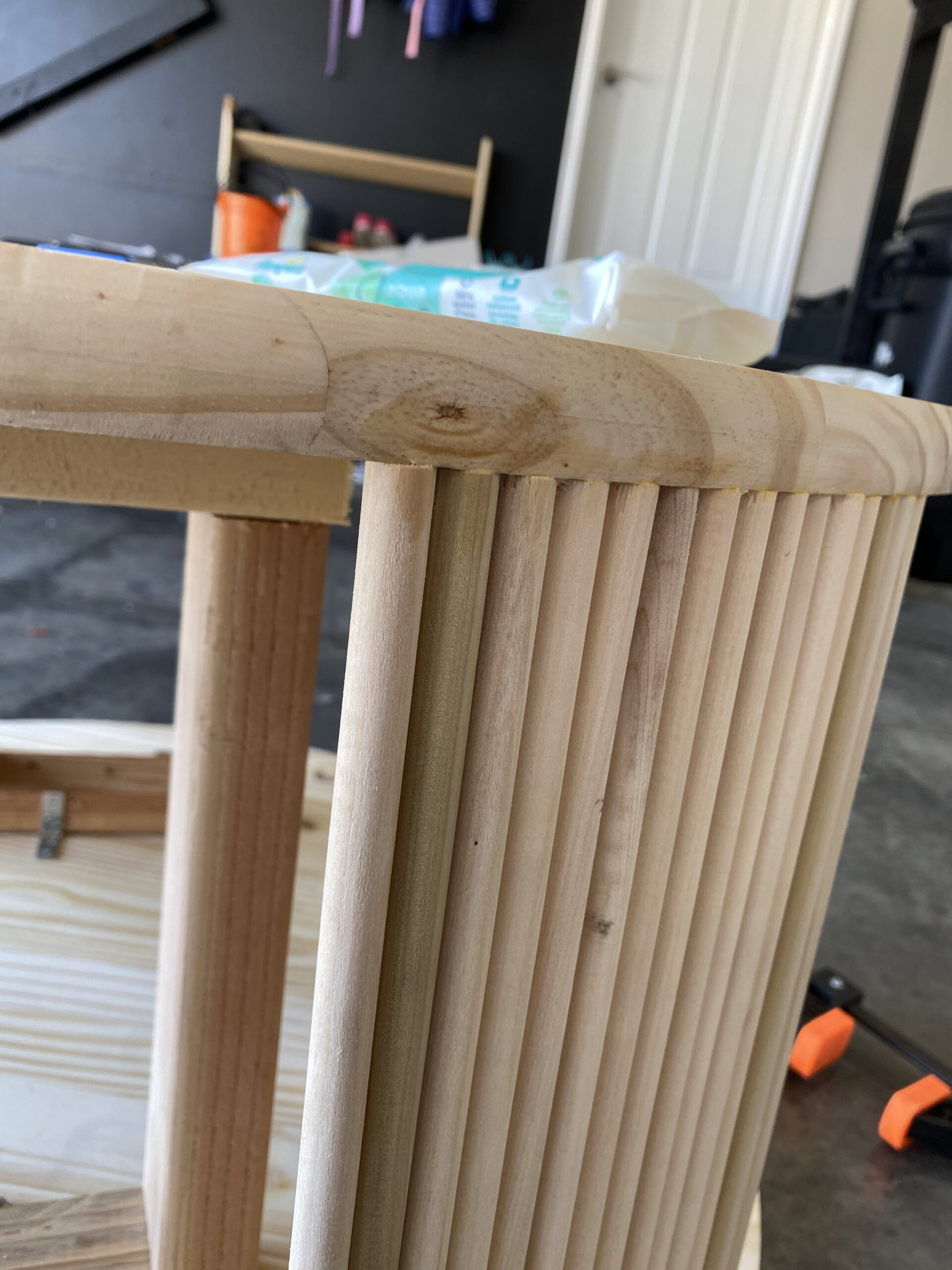 Fluted DIY Coffee Table - how to create your own - Hill House Diaries