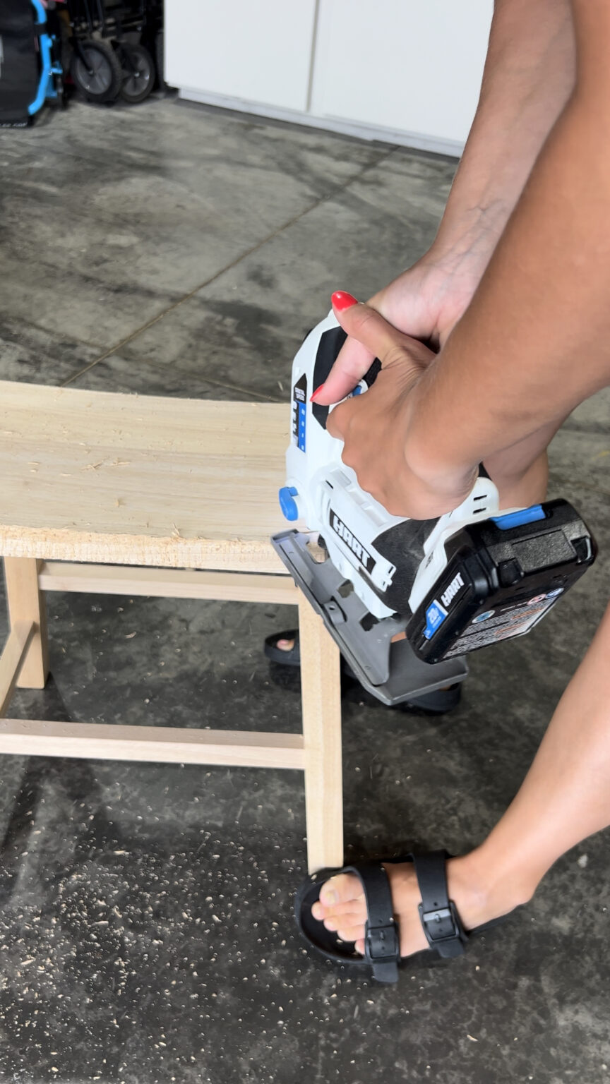 DIY Aged Stool - Hill House Diaries