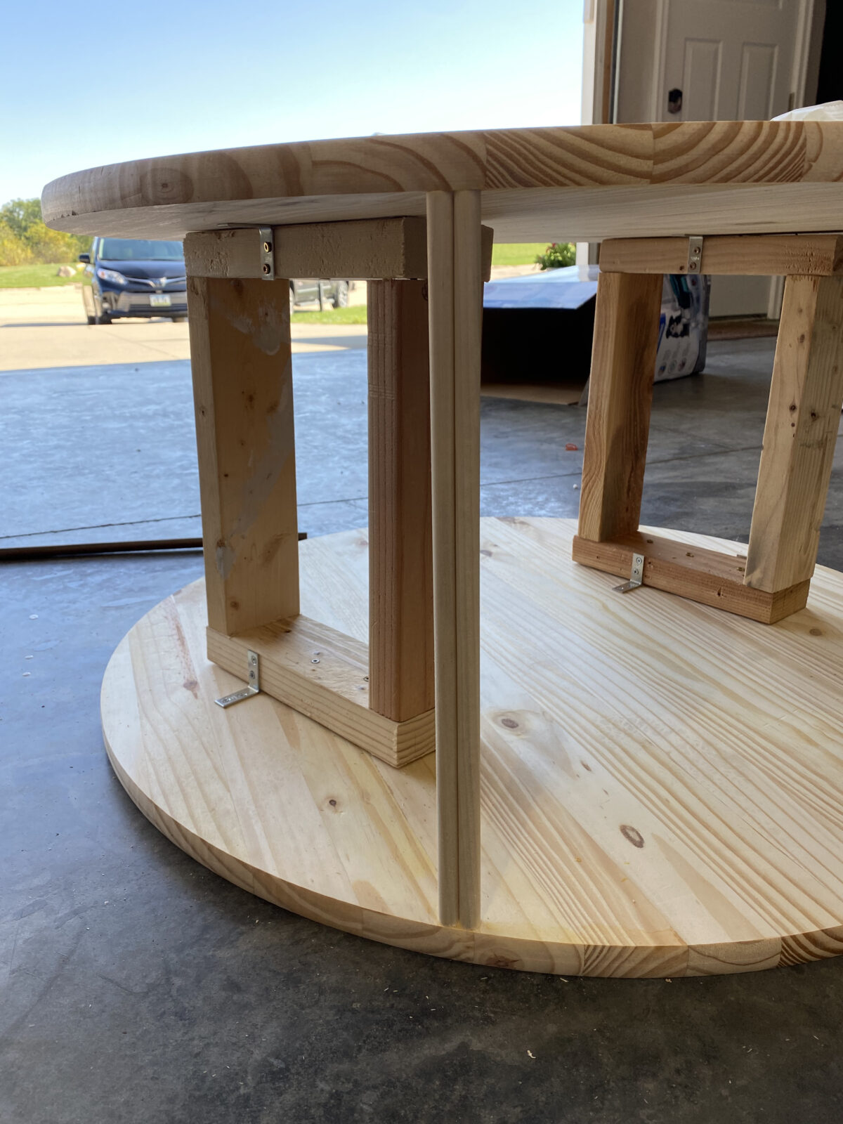 Fluted DIY Coffee Table - how to create your own - Hill House Diaries