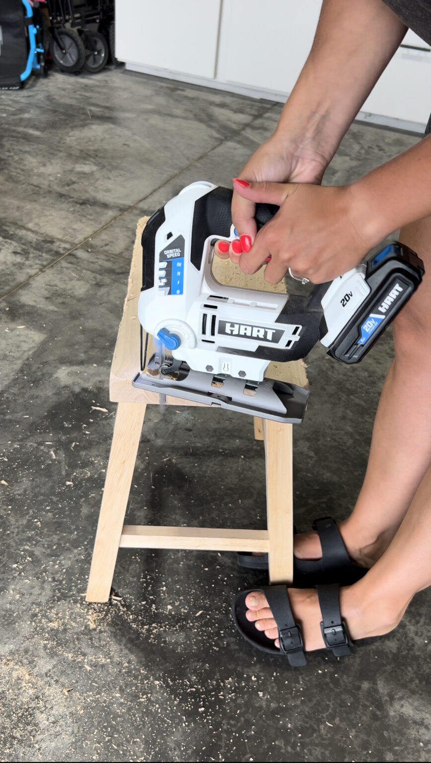 DIY Aged Stool - Hill House Diaries