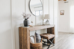 DIY Entry Table - Hill House Diaries